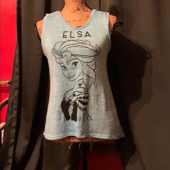 Disney | Tops | Elsa Tank | Poshmark